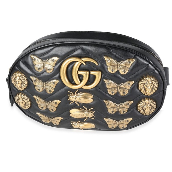 Zara | Bags | Gucci Animal Bug Studs Belt Bag Clutch | Poshmark
